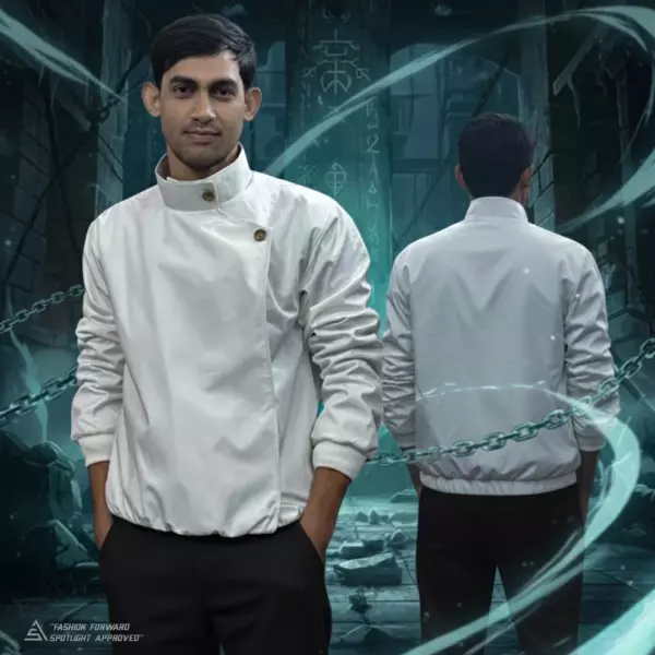 Jujutsu kaisen Yuta Okkotsu Stitch Spring Bomber Jacket